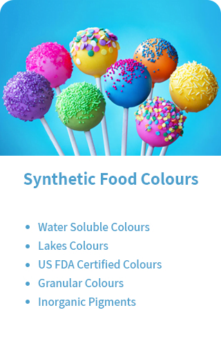 Manufacturer of Cosmetic Pigments, Fluorescent Dyes and Food Colours