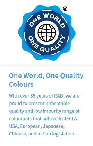 Manufacturer of Cosmetic Pigments, Fluorescent Dyes and Food Colours